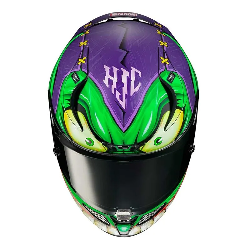 Motofama | CAPACETE HJC RPHA 11 GREEN GOBLIN DUENDE VERDE