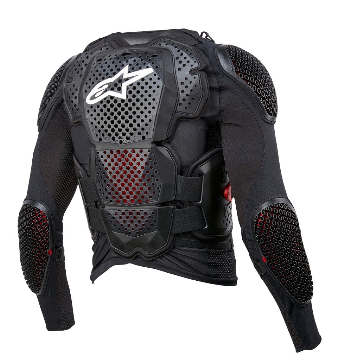 Motofama | Colete Alpinestars Bionic Tech V3 Branco Preto Cross Trilha